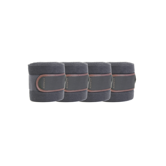 Kentucky Horsewear Polar Fleece Bandages Grey