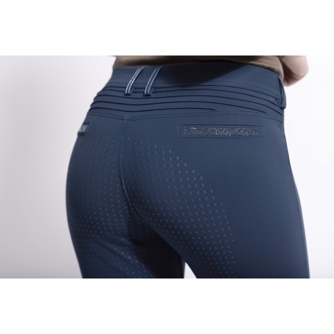 Samshield Riding Breeches Diane Winter Full Grip Navy
