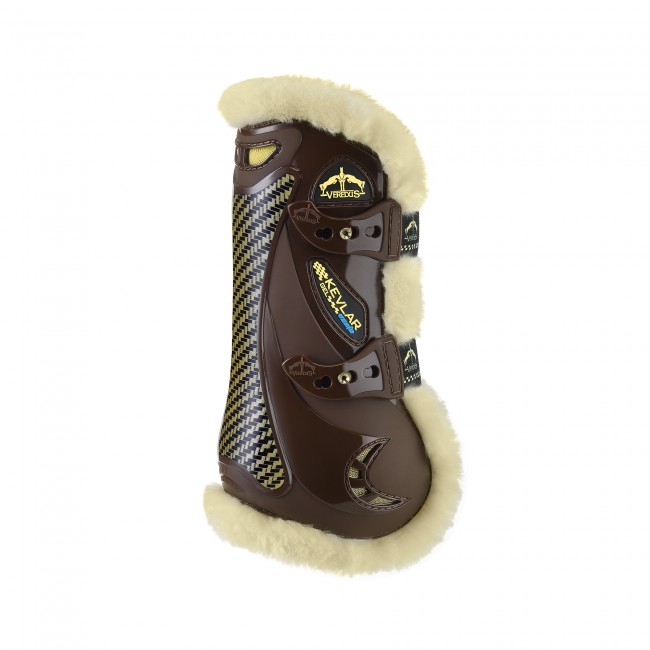Ridershouse: Veredus Carbon Gel Absolute Velcro Straps - Front