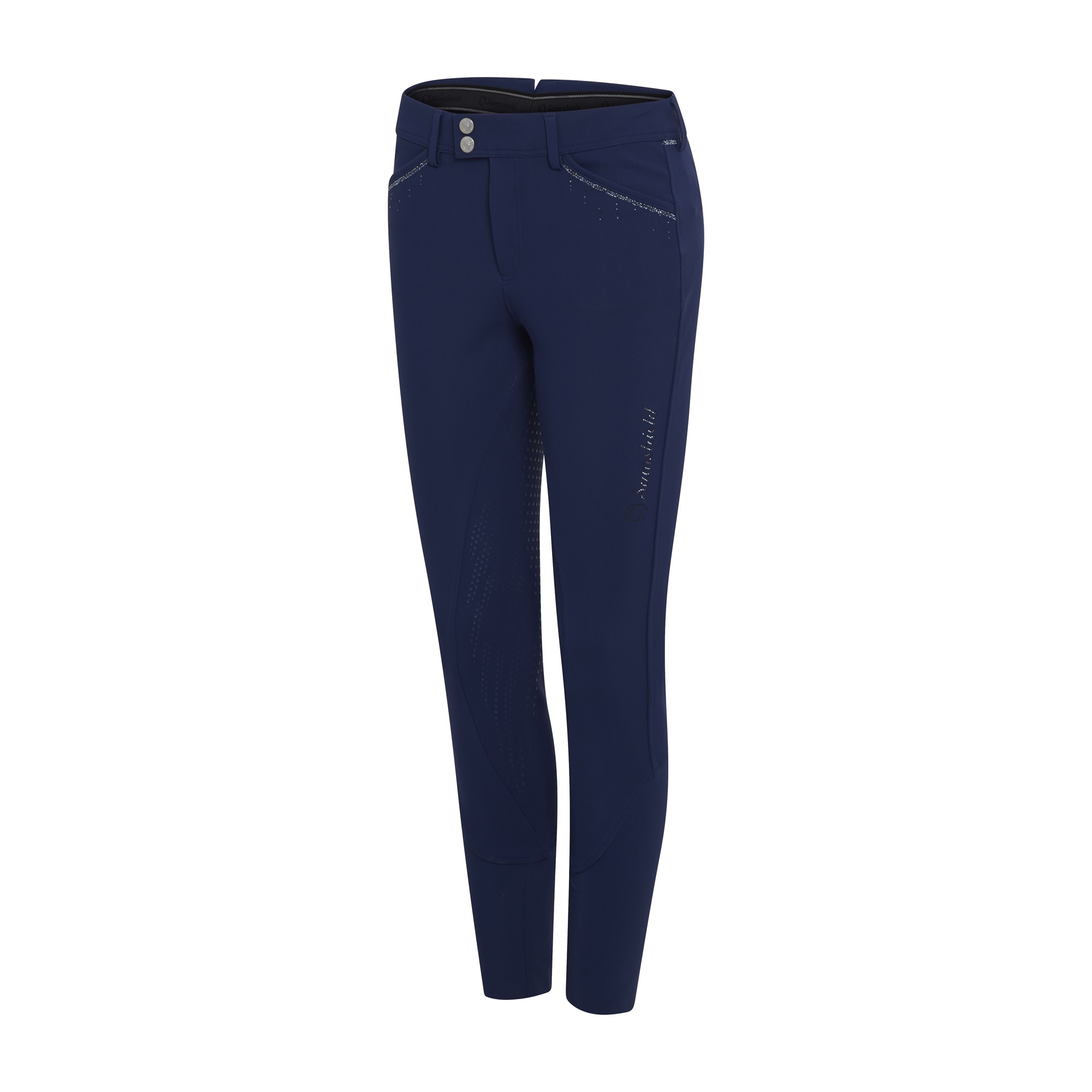Ridershouse: Samshield Riding Breeches Celeste Full Grip - Midnight Blue TT