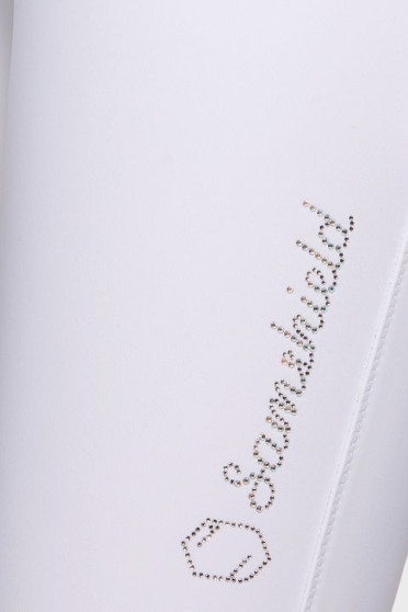 Samshield Women's Riding Breeches Full Grip Claranova - White ...