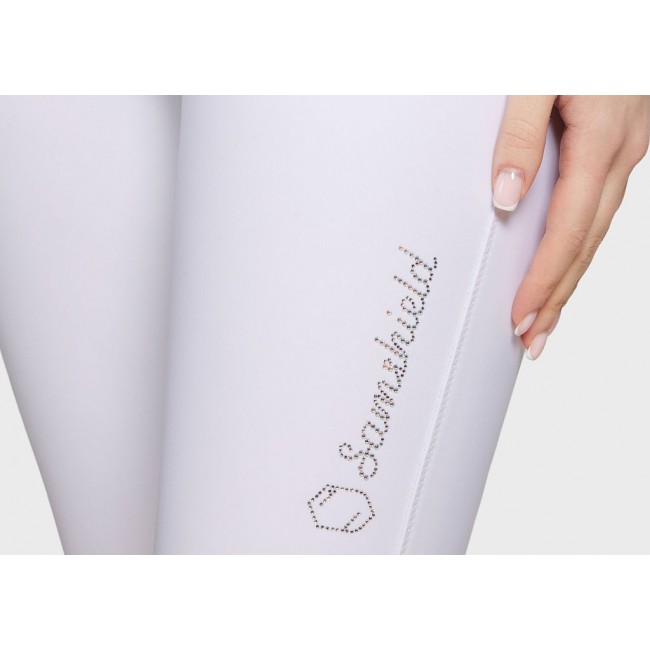 Samshield Women's Riding Breeches Full Grip Claranova - White ...