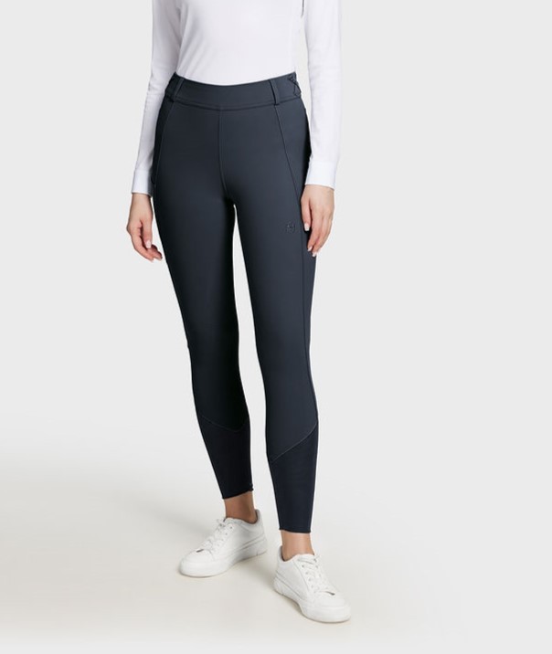 Samshield Women's Riding Breeches Full Grip Tessa - Navy Blue ...