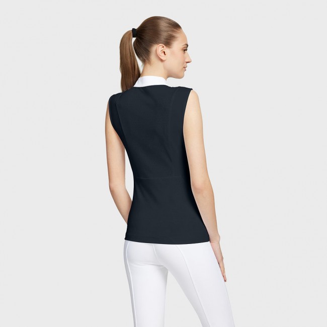 Samshield Women's Competition Shirt Jasmine Sleeveless - Navy Blue ...