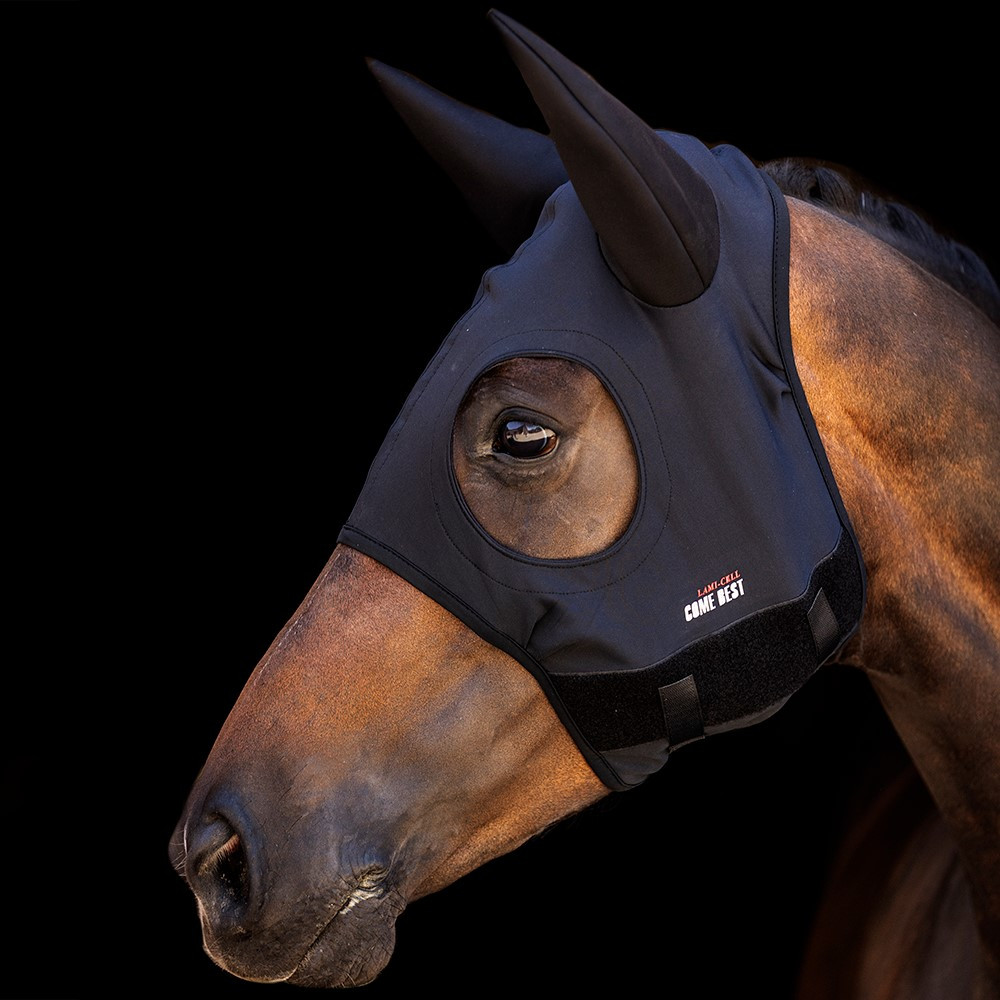 Lami-Cell Titanium Mask Come Best Soundless Black - reduces nervousness