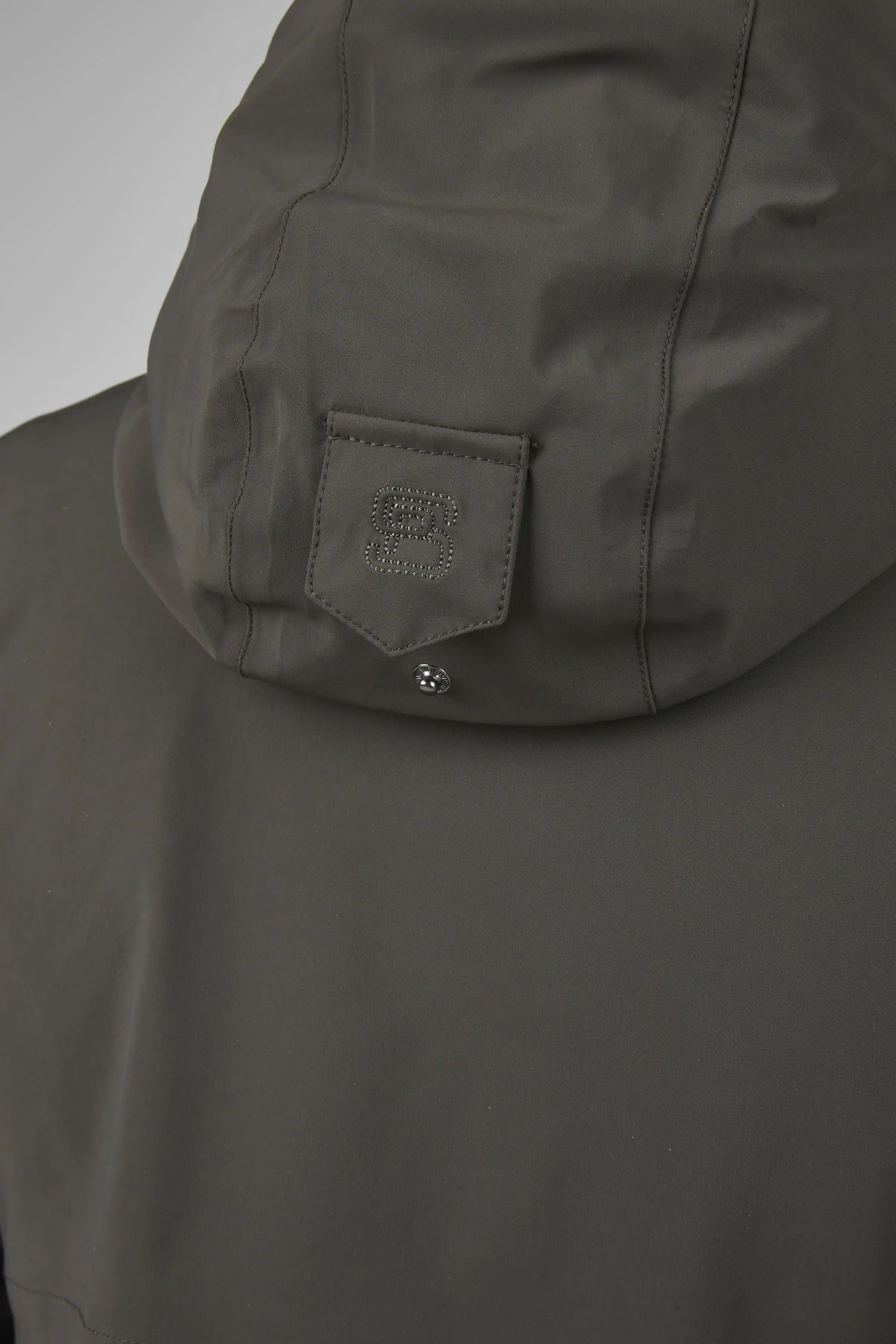 Shop Pikeur Waterproof Jacket Deep Khaki | Waterproof & Breathable ...