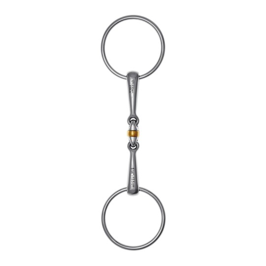 Stübben Sweet Copper Easy Control Losse Ring Snaffle / Bradoon Double ...